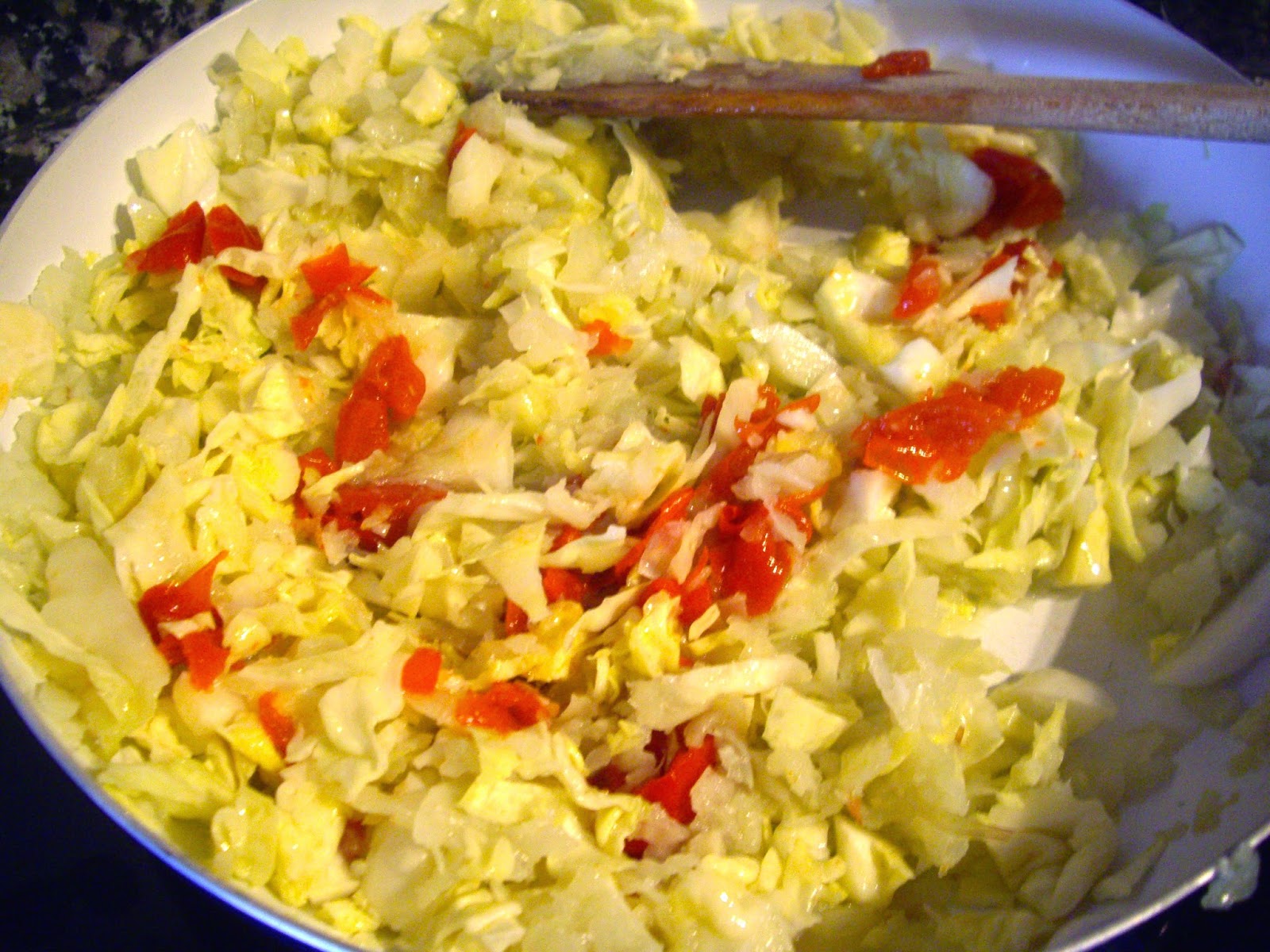 Harinaygasolina: COMO RELLENAR UN REPOLLO ENTERO. REPOLLO RELLENO DE ...