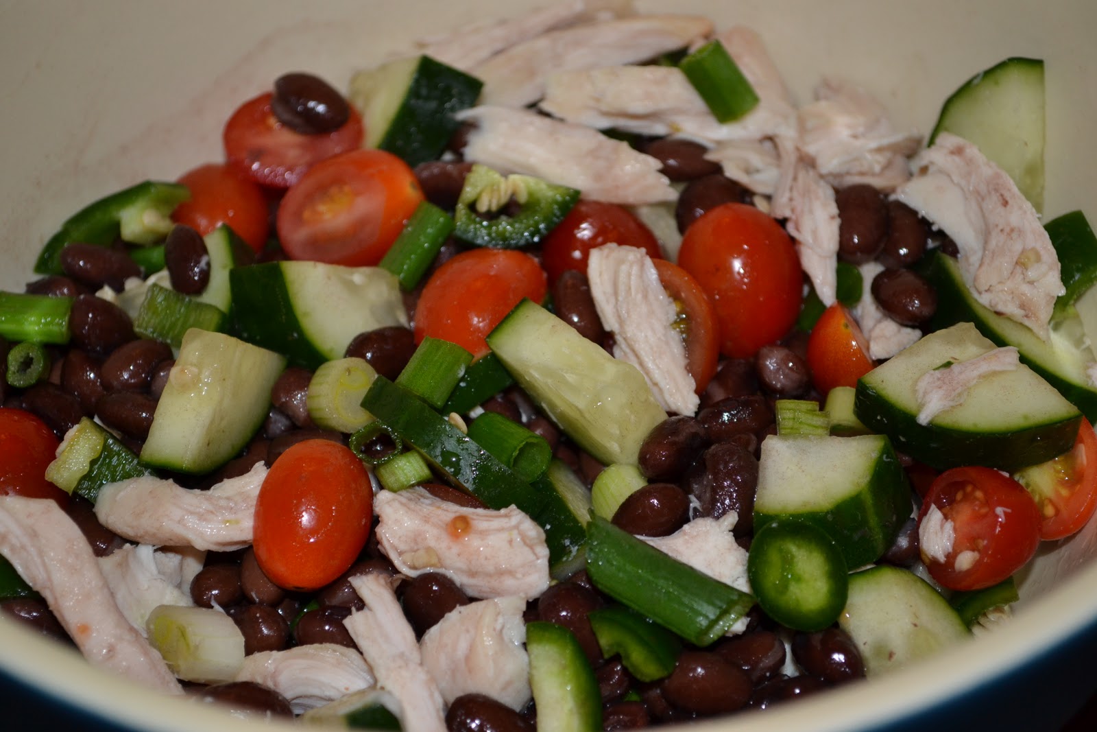 I Ate New York City: Black Bean & Chicken Salad