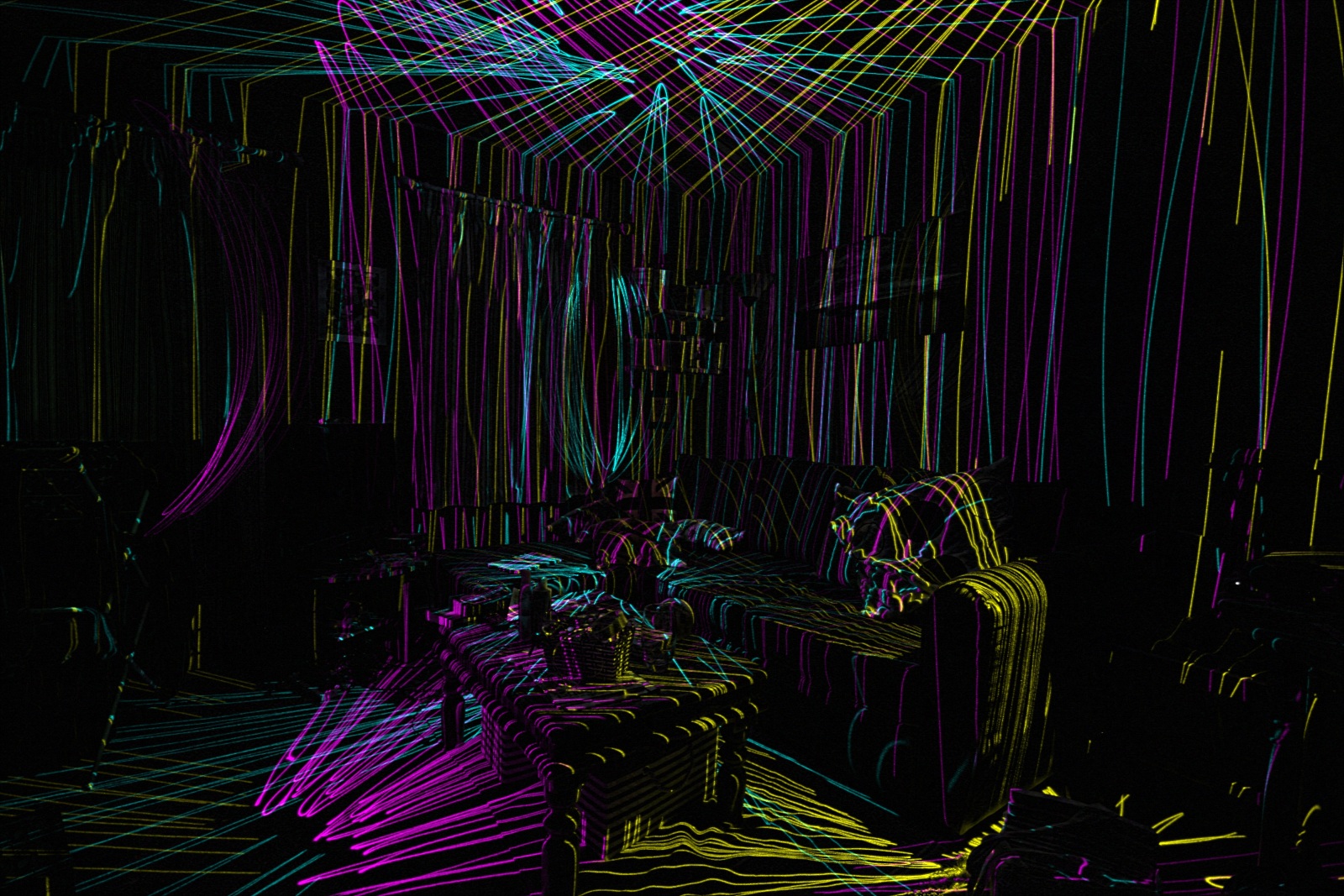 Calculated Images: Laser Scanning a Room