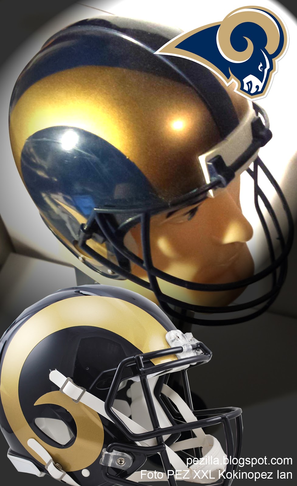 PEZILLA : PEZ XXL - NFL - SAINT LOUIS RAMS