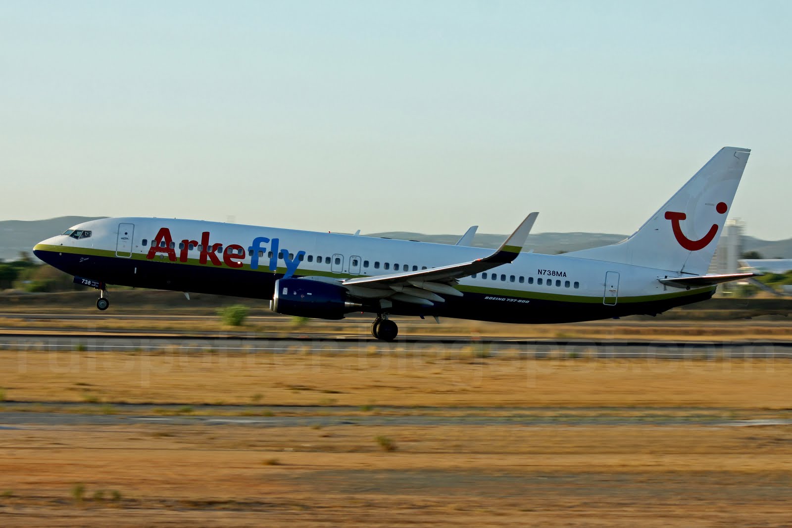 AVIAÇÃO - PLANE SPOTTING - PORTUGAL: N738MA - Boeing 737-8Q8 - Arke Fly ...