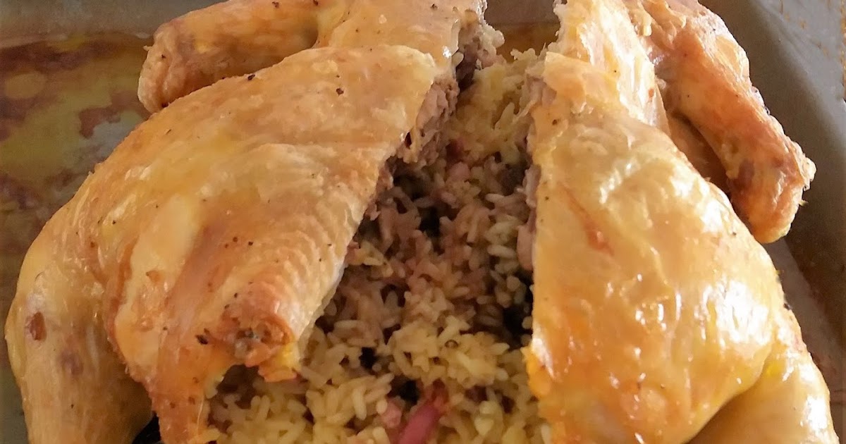 AL FUM DE LA XIMENERA : 107.- POLLASTRE FARCIT / POLLO RELLENO