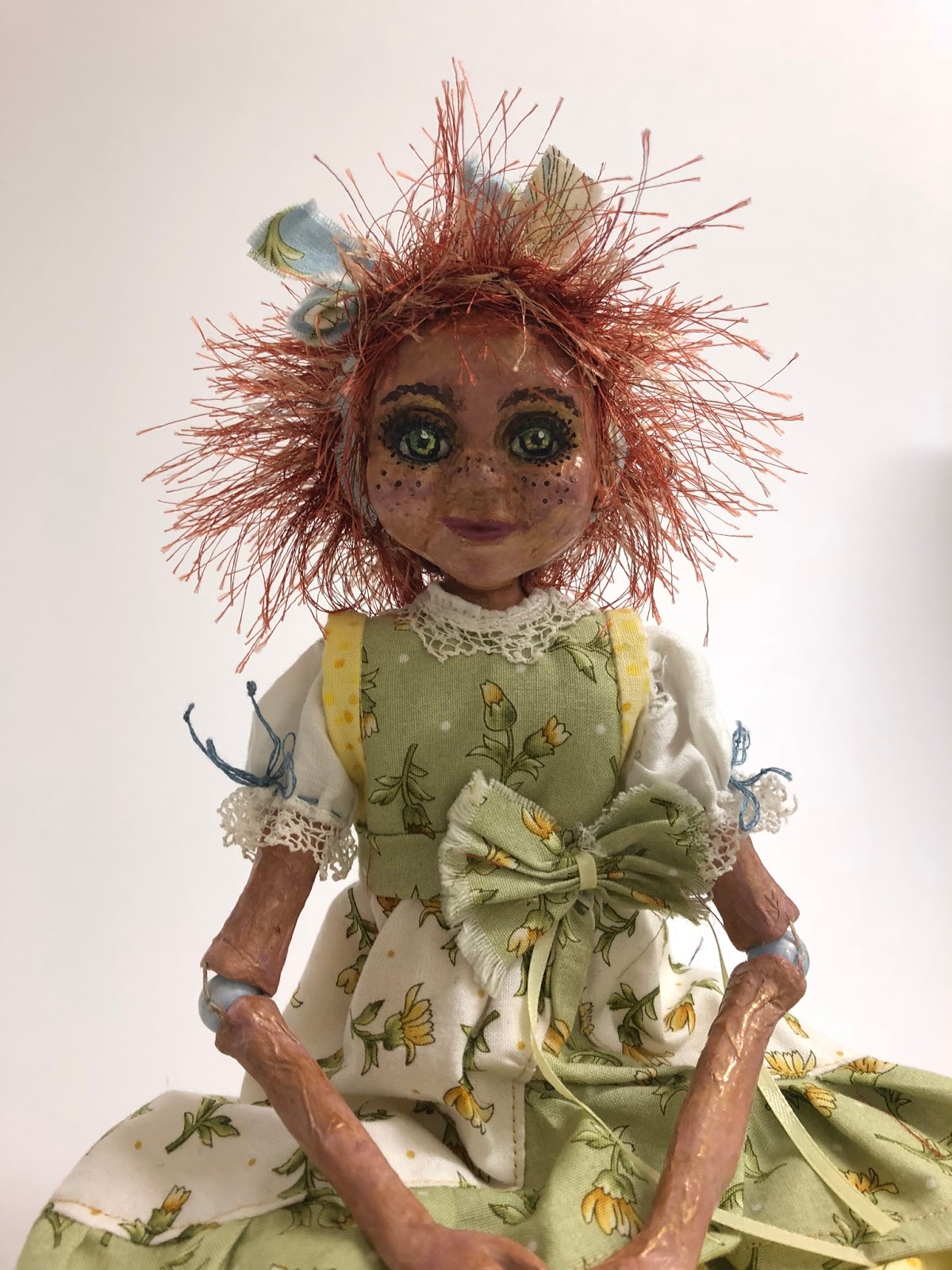 Urban Stitcher®: Meet New and Improved Paper Clay Doll Maddy