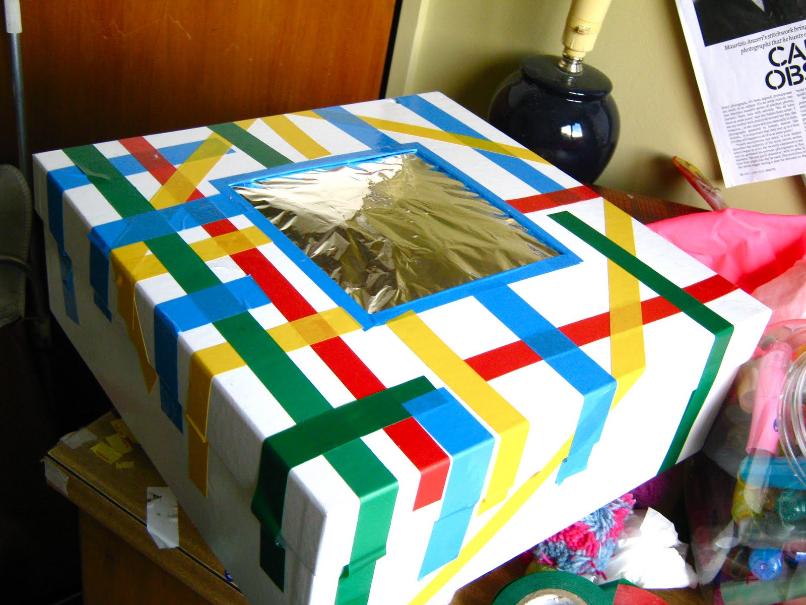 artist and the making: Lucky Dip, Present Box