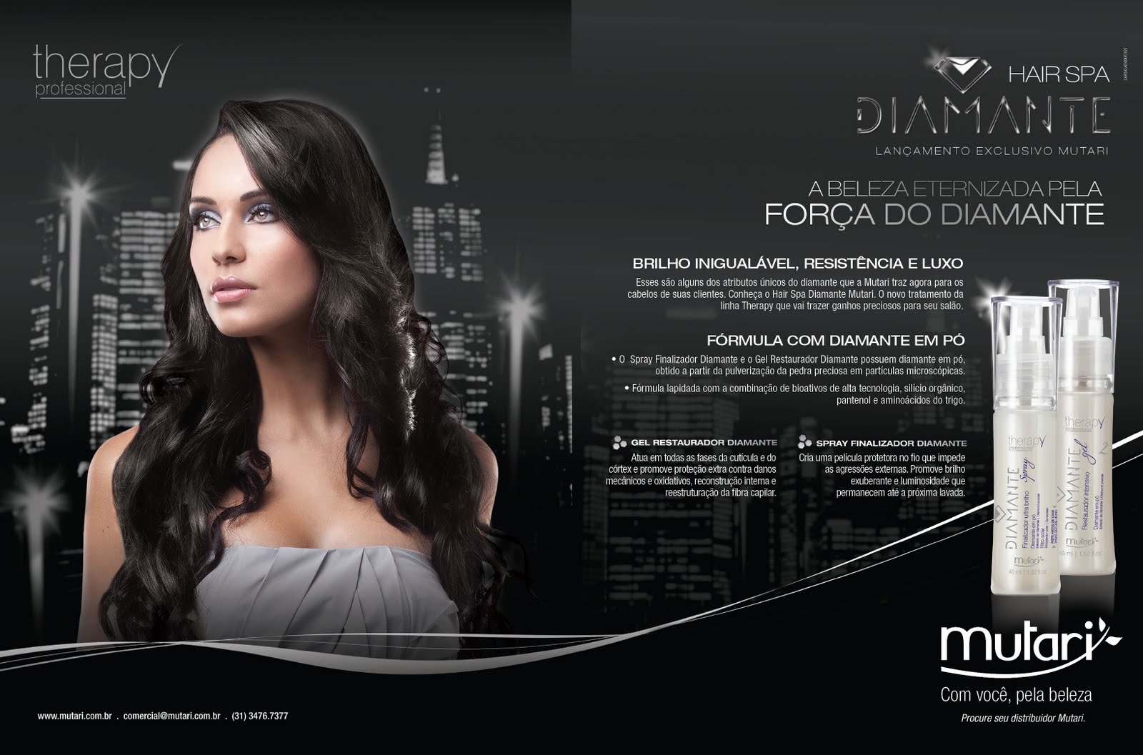 Da língua a cabeça!: Mutari - Hair Spa diamante