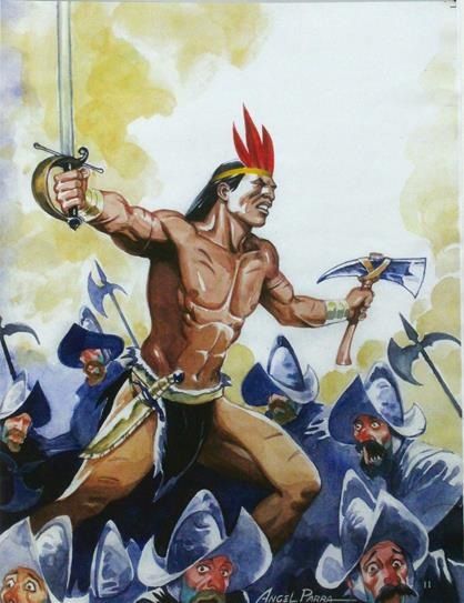 MARIA LIONZA: Muerte del Cacique Guaicaipuro