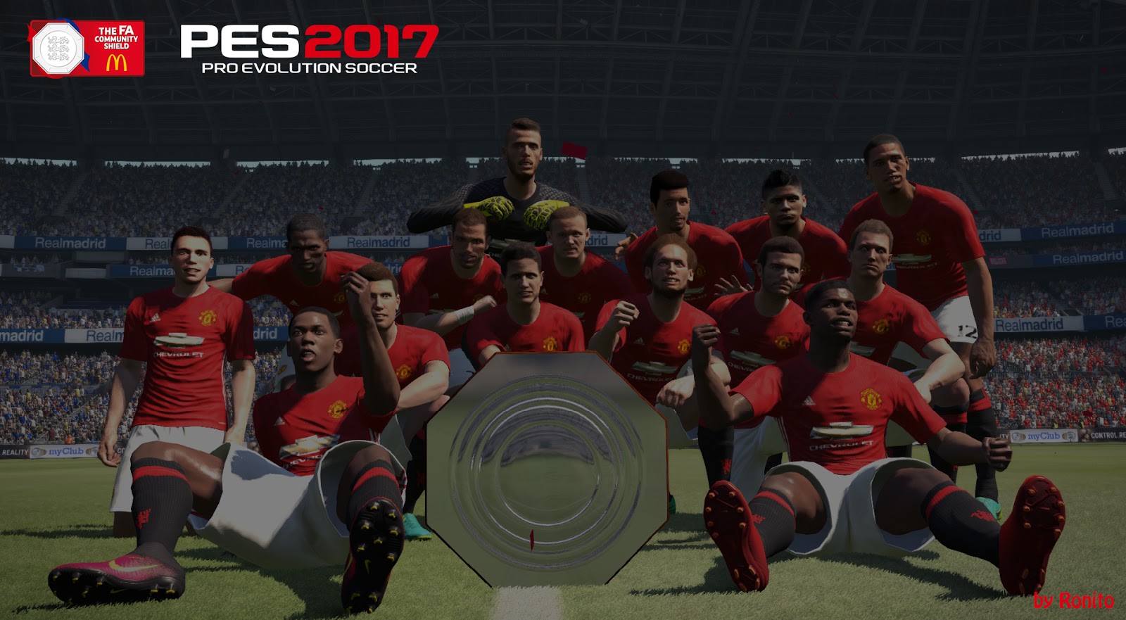 PES 2017. Trophy PES 2017 (English n Italy) by Ronito