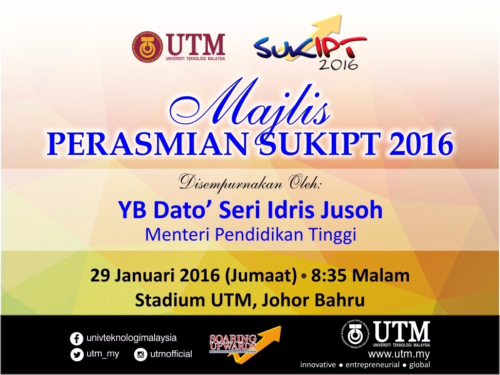 Creative Media Unit: Majlis Perasmian SUKIPT 2016