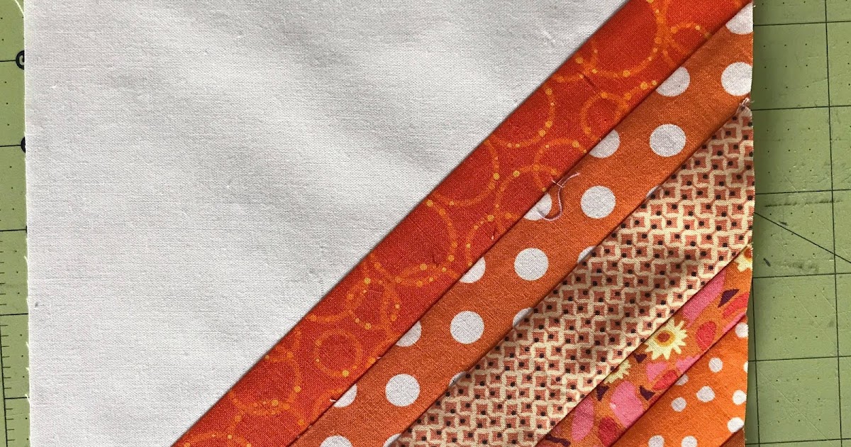 We Shall Sew: Scrappy String Half-Square Triangle Tutorial (Foundation ...