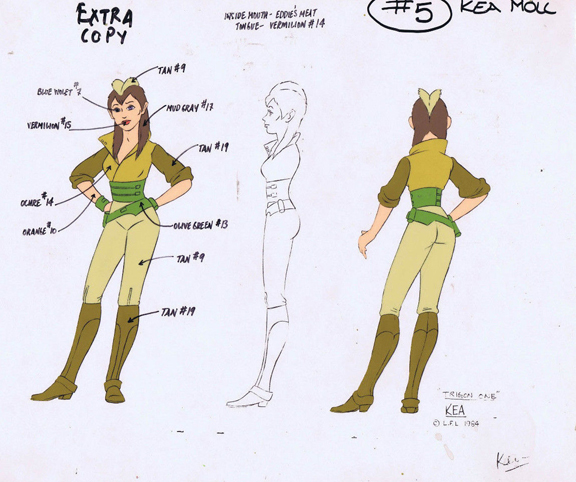 theswca blog: How Star Wars Figures are Made: The Birth of Kea Moll