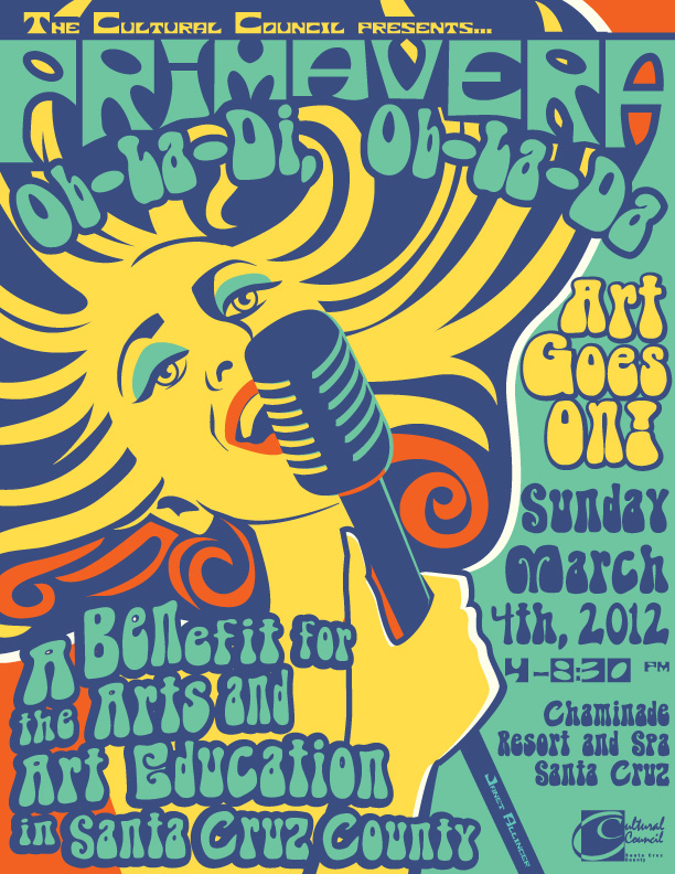 psychedelic poster design