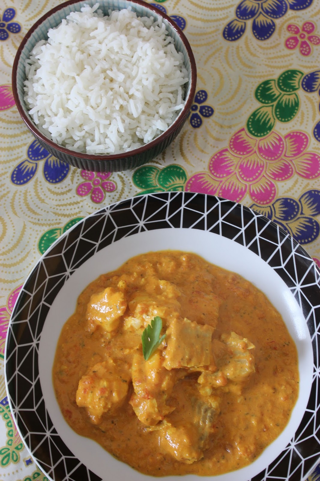 Curry de poisson à l'indienne