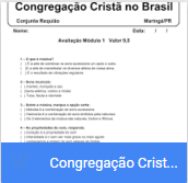 Prova Módulo 1 - MTS CCB - PDF