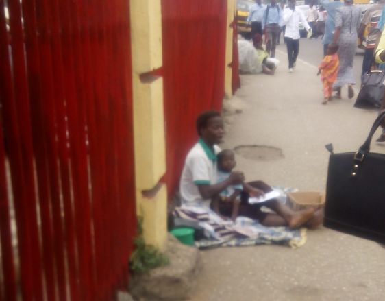 Urgent help for homeless woman with sick child...