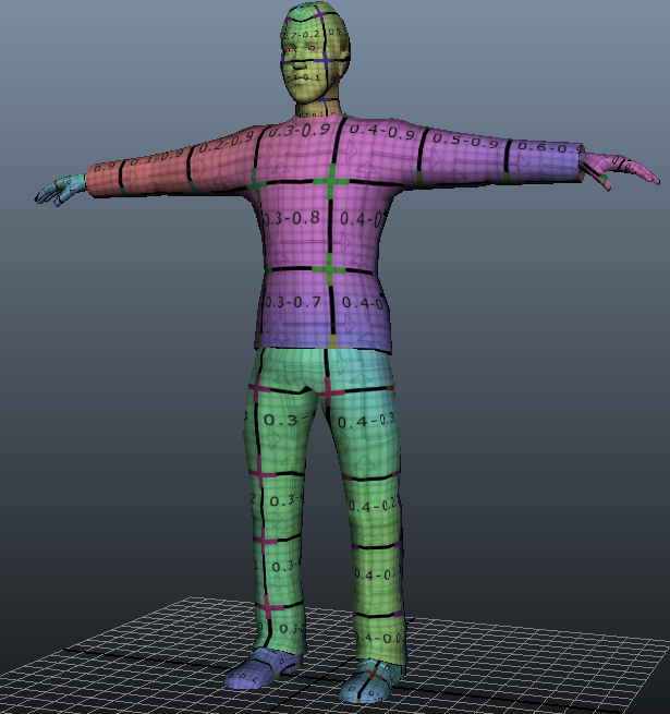 Ruben's Blogpage: Maya Tutorials: Games Modelling Character- UV layouts