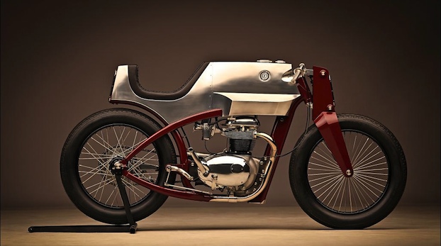 Texas Rider News: Steampunk-Inspired Cafe Racer Motorcycle