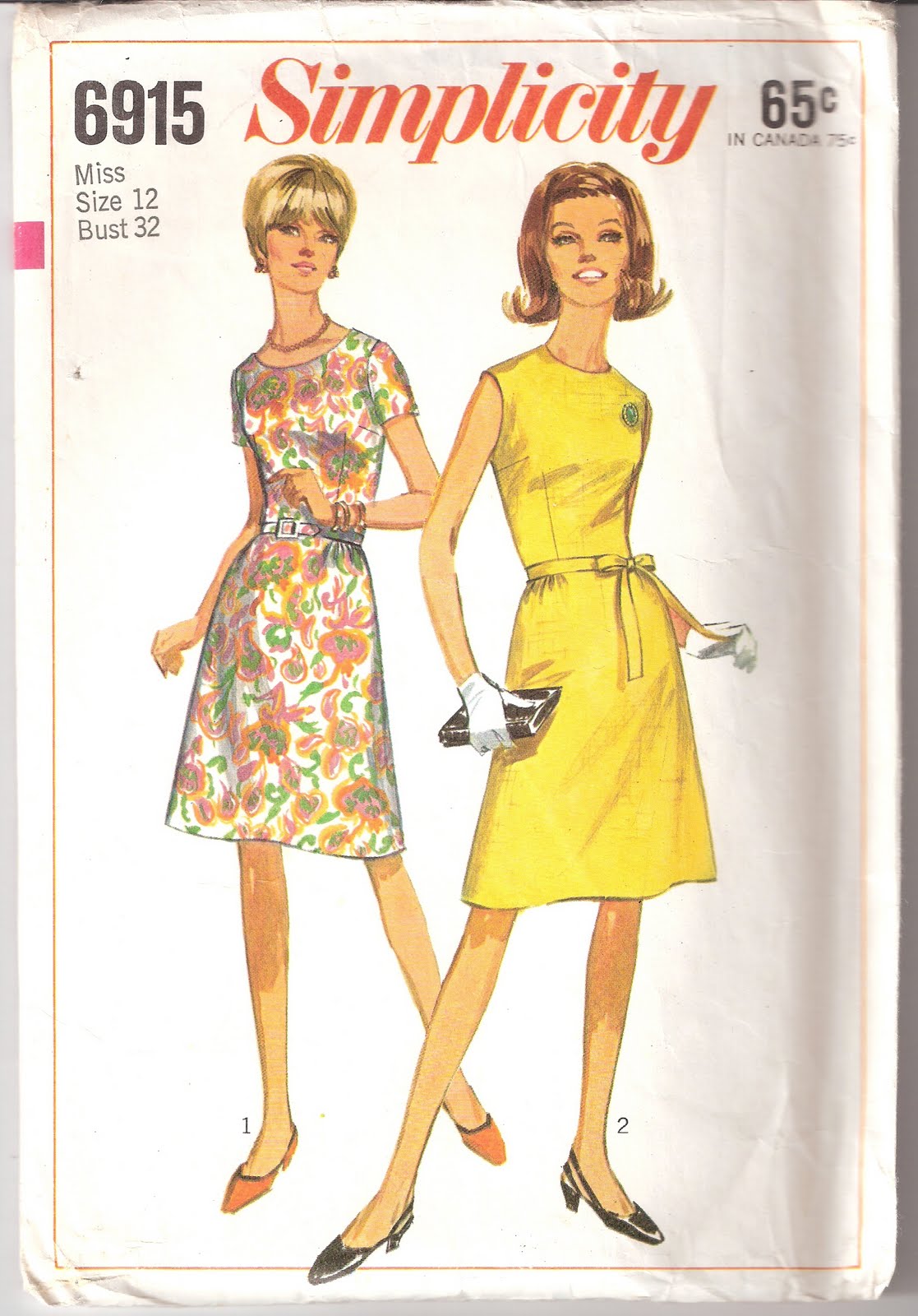 The Knack...And How To Get It: Vintage '60s Fashion Patterns!
