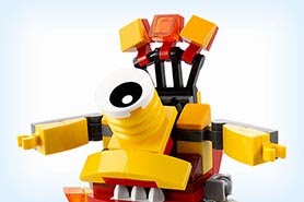 The Lego King: Lego Mixels Mixs Murps!