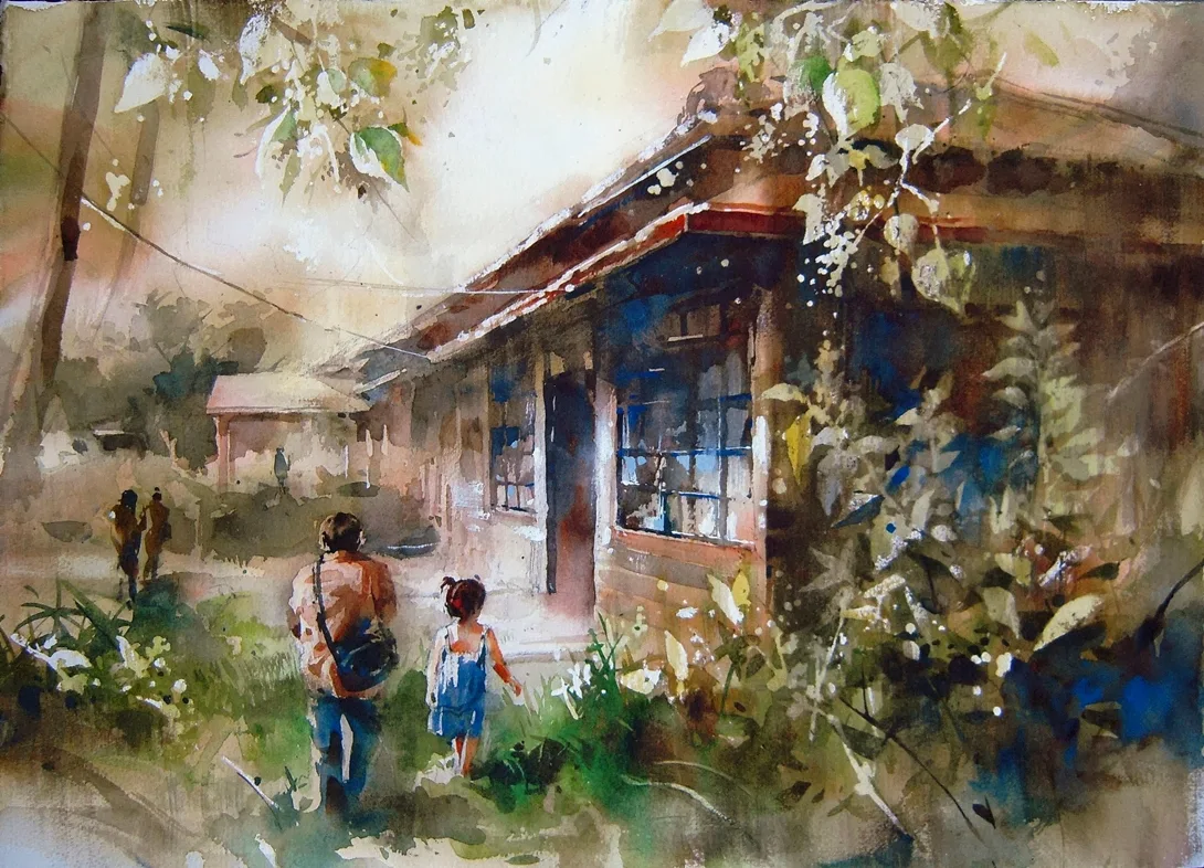 Lin Ching Che, 1987 | Watercolor painter | Tutt'Art@ | Pittura * Scultura * Poesia * Musica