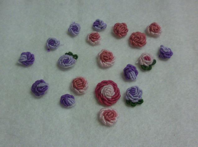 Shawkl Designs: Bullion Roses...Traveling Roses?