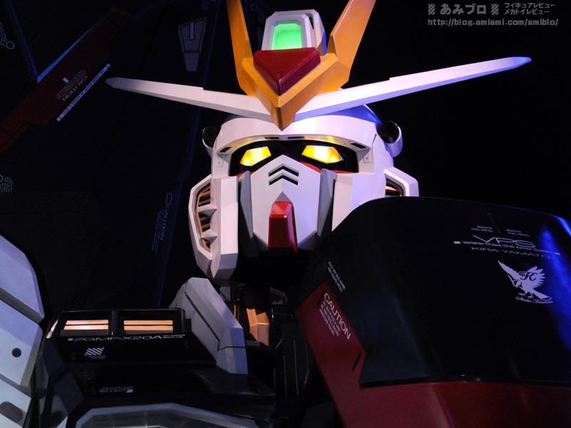GUNDAM GUY: 1:1 Scale Strike Freedom Gundam Bust On Display - Detail ...