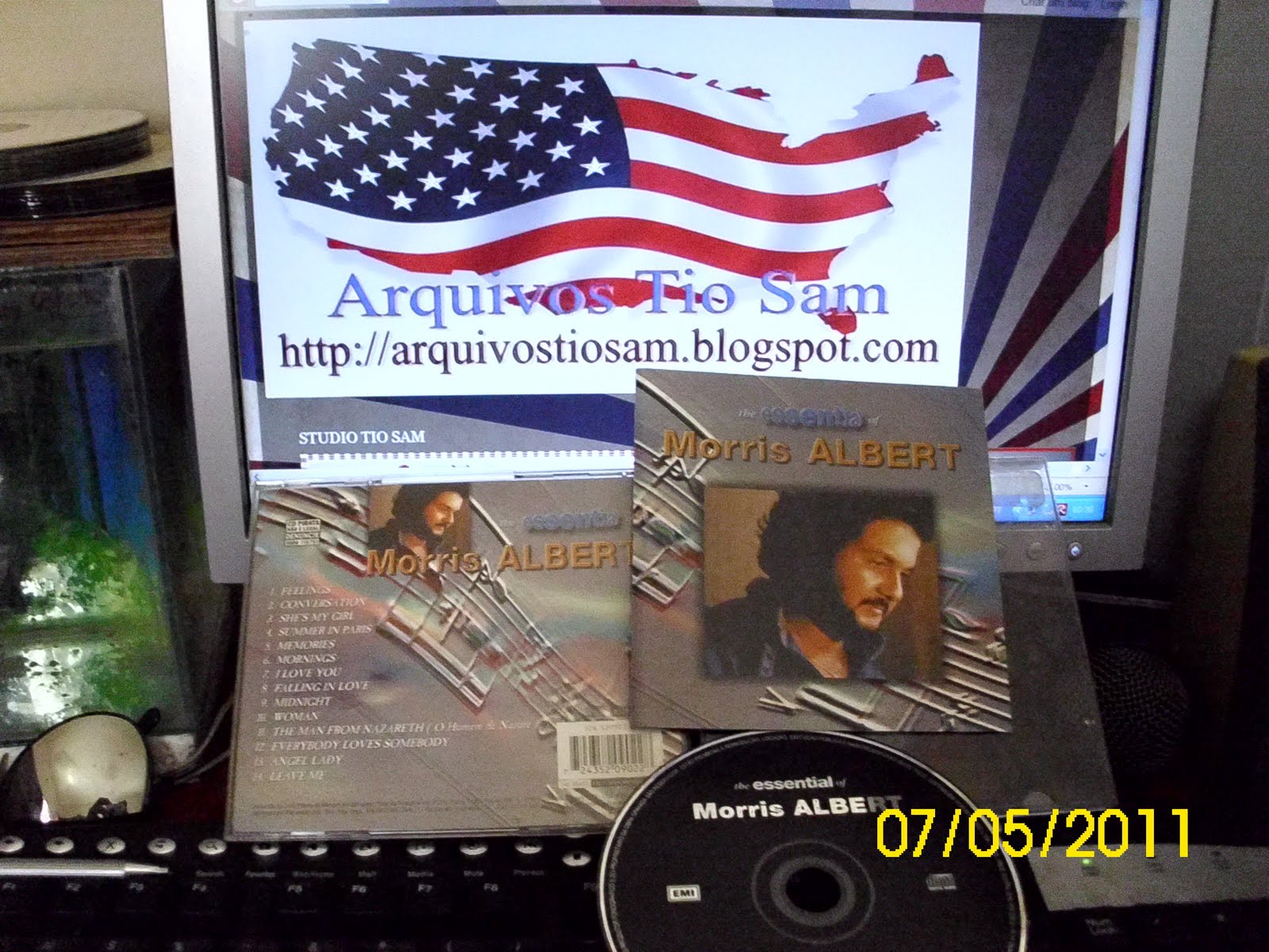 ARQUIVOS TIO SAM: MORRIS ALBERT - CD The Essential of Morris Albert