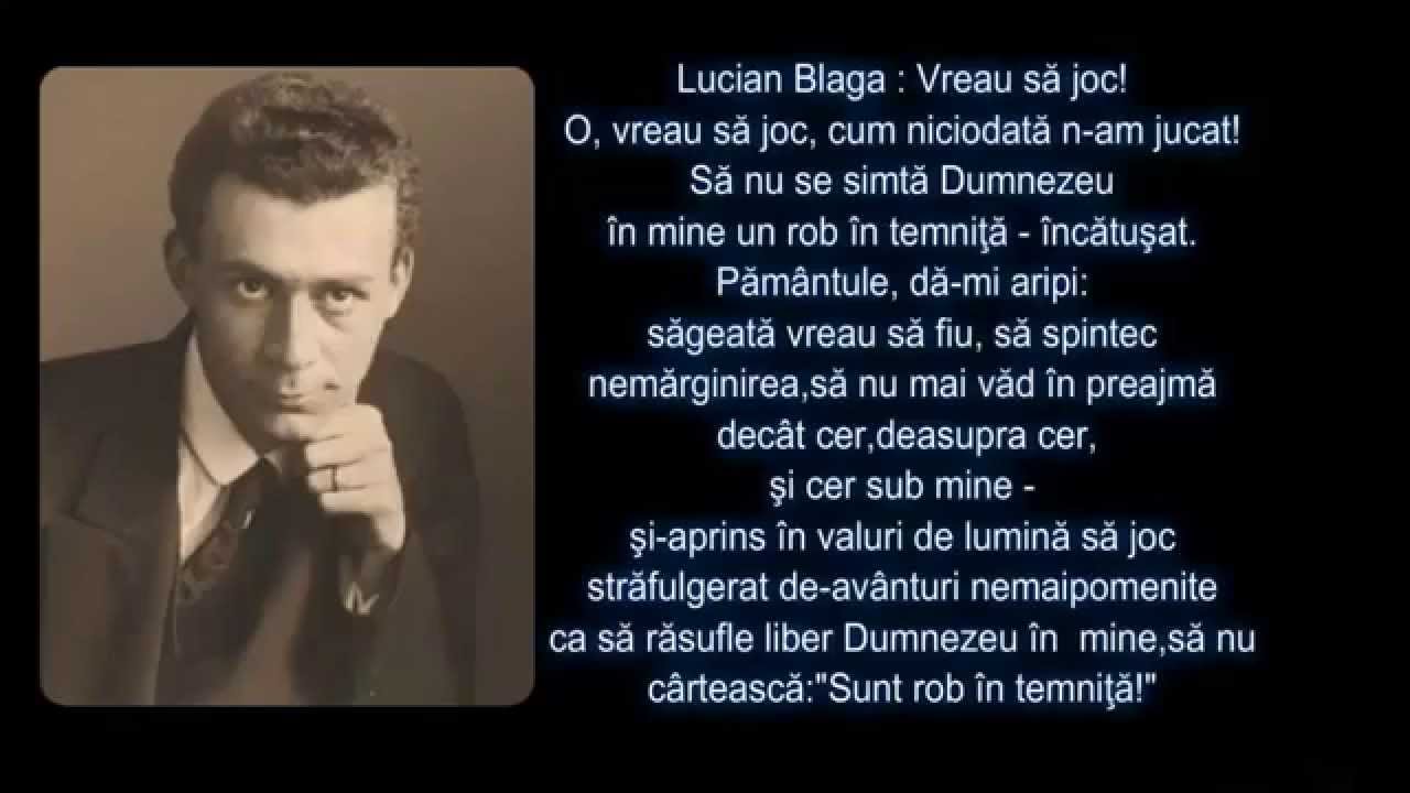 Gânduri de suflet - izvor de cultură: Lucian Blaga