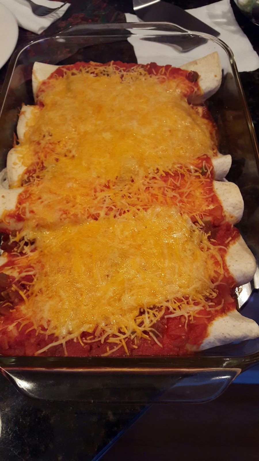 An oldie but a goodie! Chicken Encilada Casserole. Just in time for ...