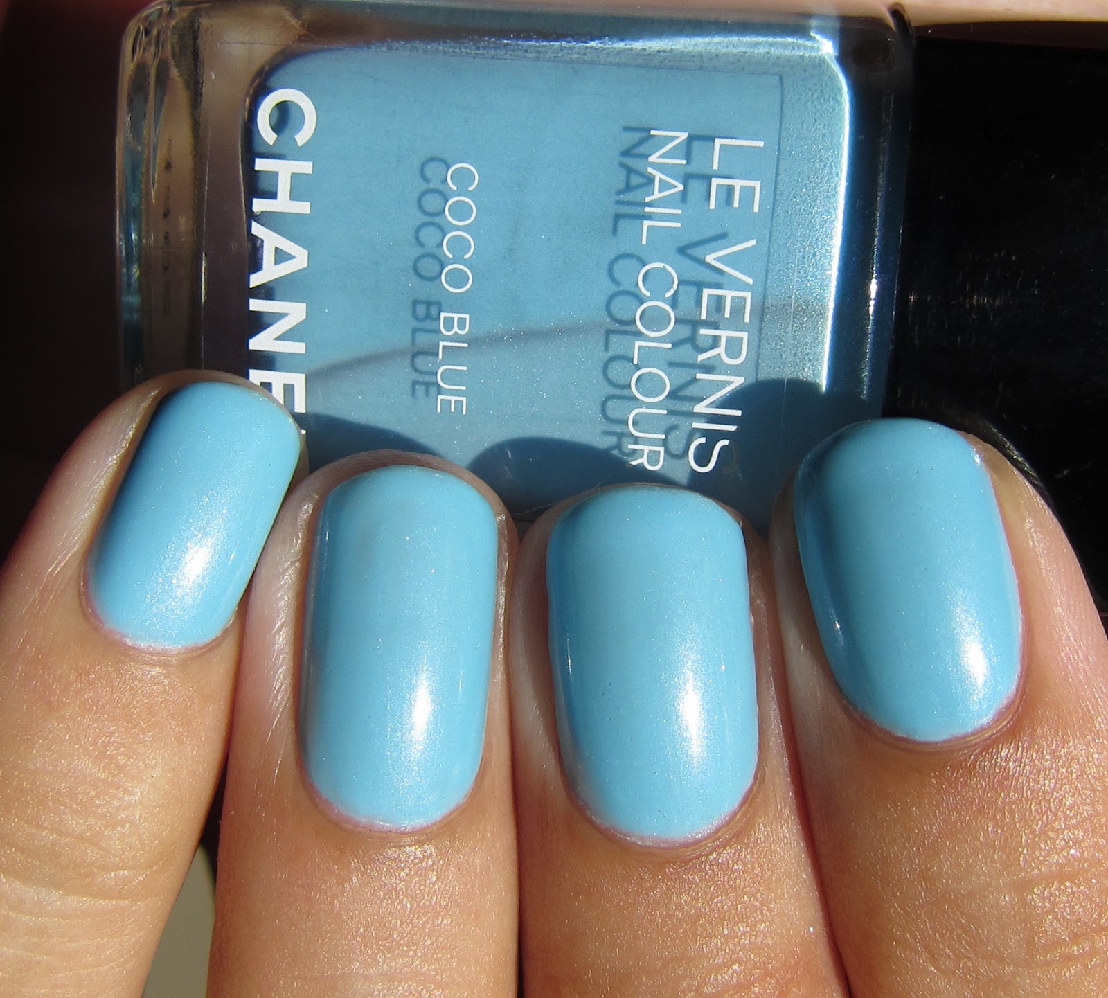 Chanel in Coco Blue
