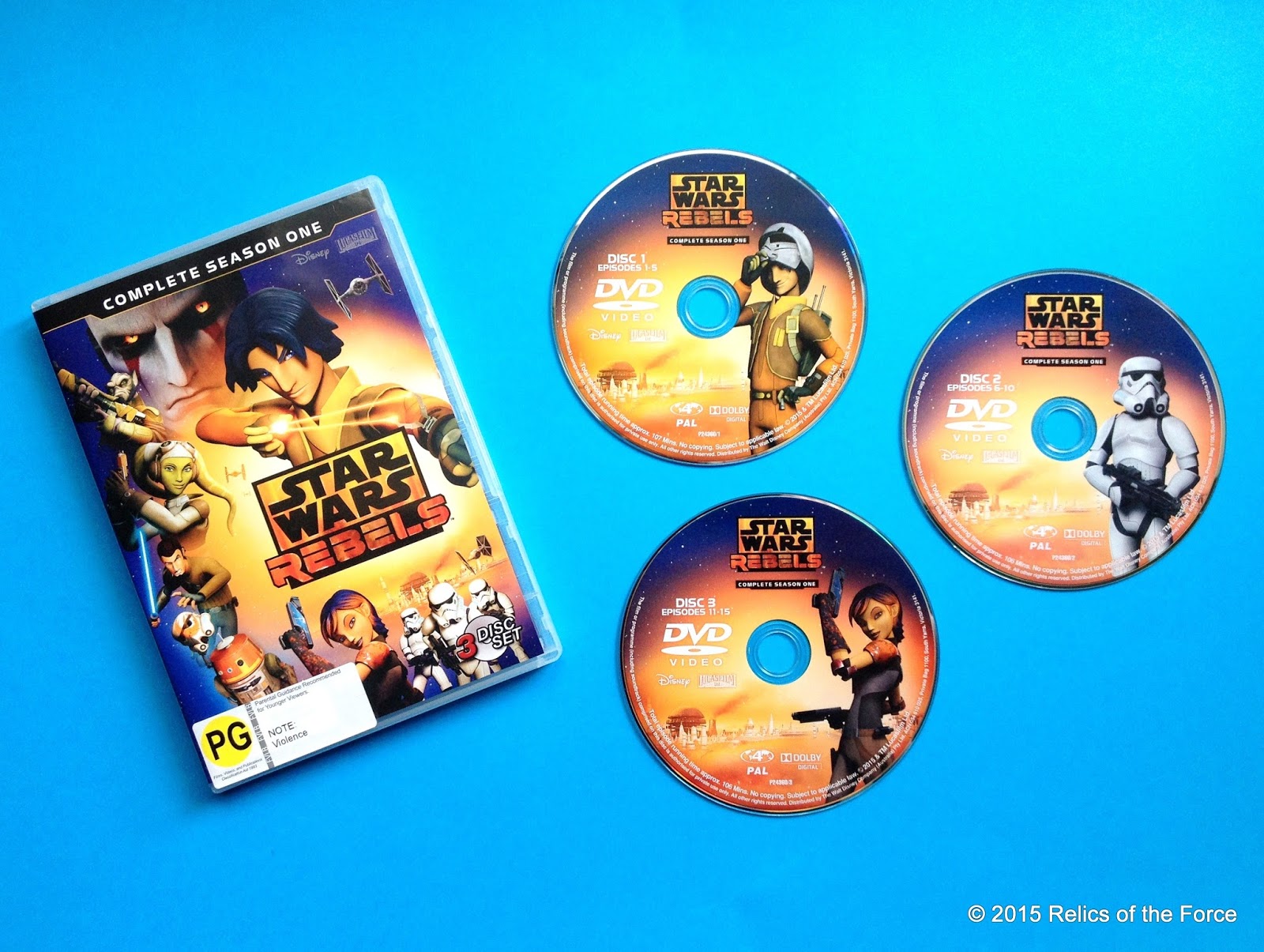 Relics of the Force: Star Wars Rebels Complete Season 1 DVD