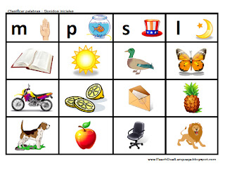 I Teach Dual Language: Initial Sounds Picture Sorts
