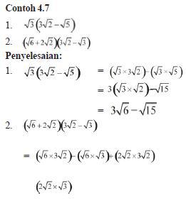 MATERI MATEMATIKA DAN SOAL MATEMATIKA: bilangan berpangkat dan Bentuk akar