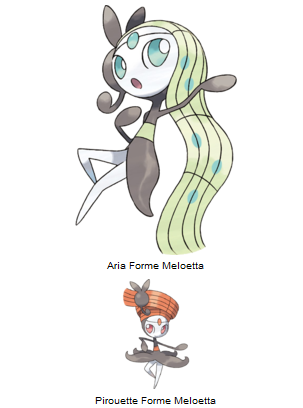 Legendary Pokemon Meloetta | Pokemon Chaos