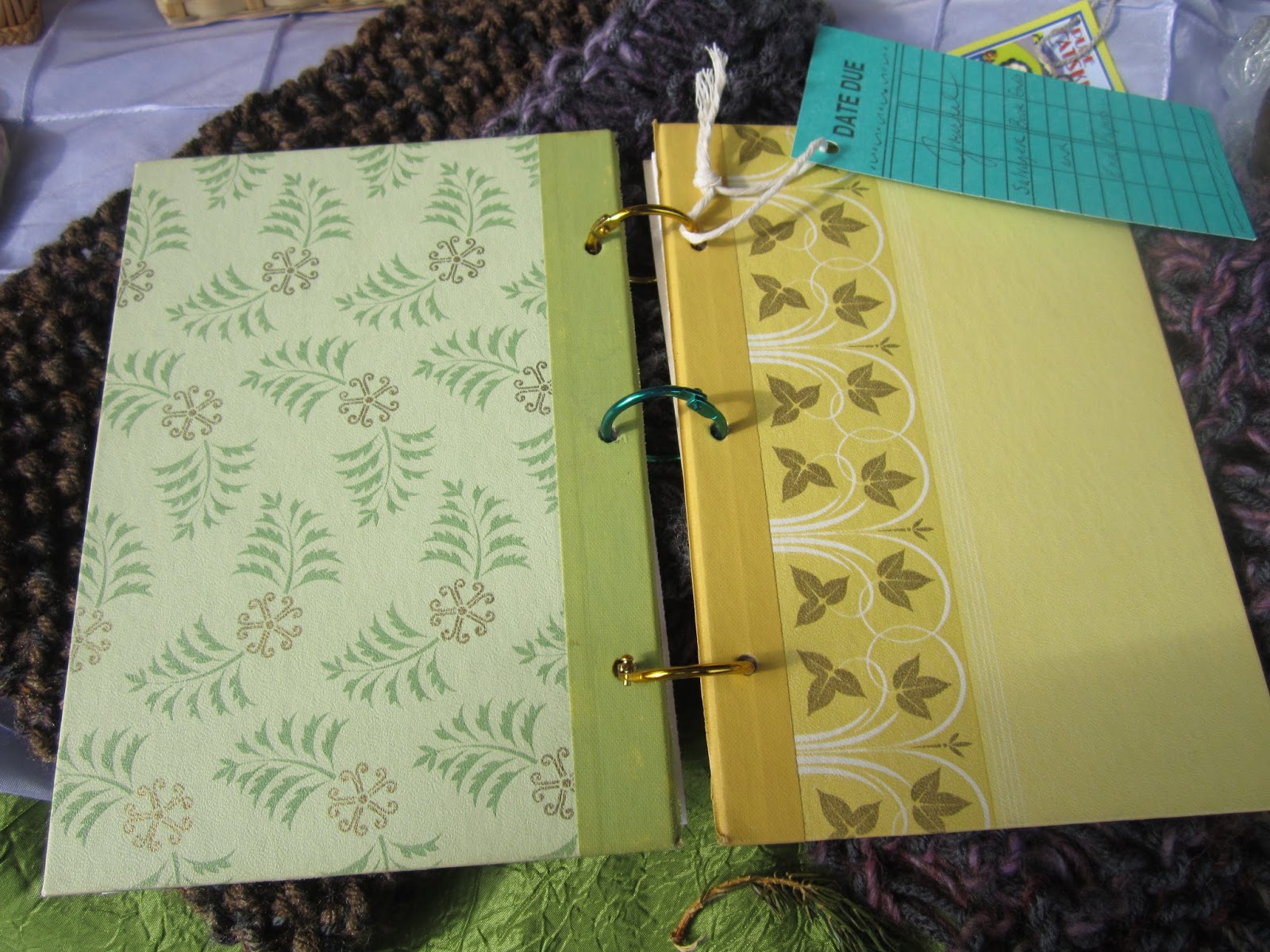 LoNg OvErduE/BooK ReNewaL: Repurposed Old Book Covers