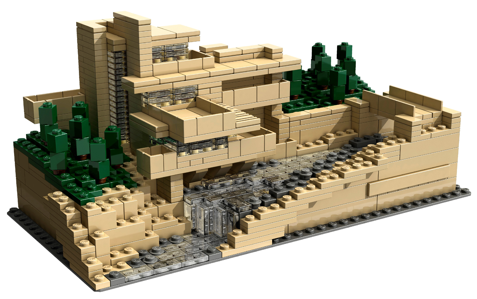 IDEE REGALO...VEDERLI E' VOLERLI: Lego Fallingwater un'altro Lego da ...