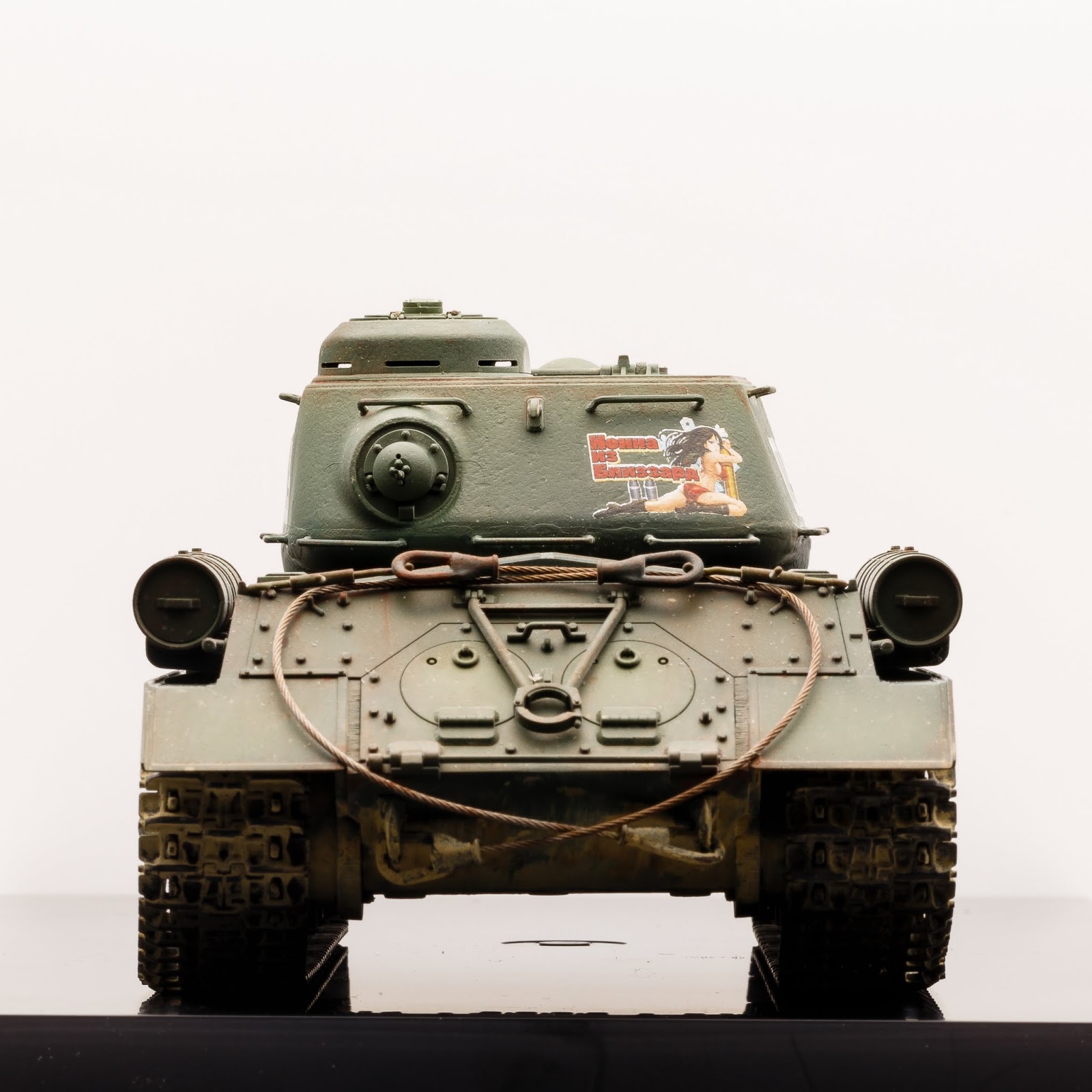 LST MODEL WORK: 1/35 Tamiya 蘇俄重型坦克 IS-2 Танк вперед