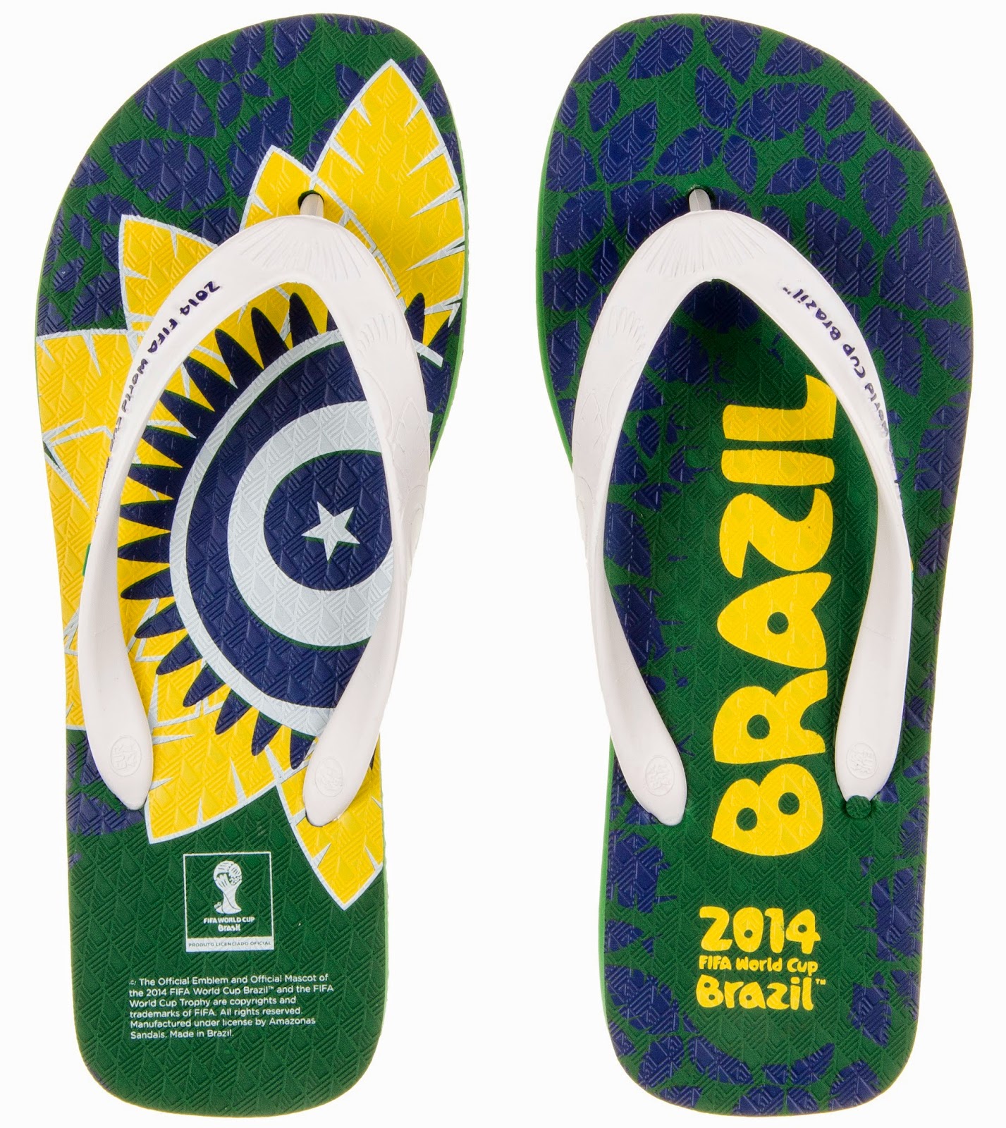 Sem Desperdício!: Copa do mundo: A Sandália Oficial da Copa do Mundo da ...