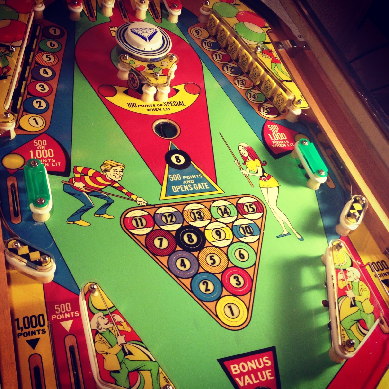 One Girl Creative: she's a pinball wizard...