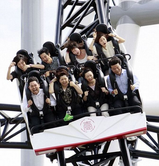 Takabisha, the World's Steepest Roller Coaster in Japan