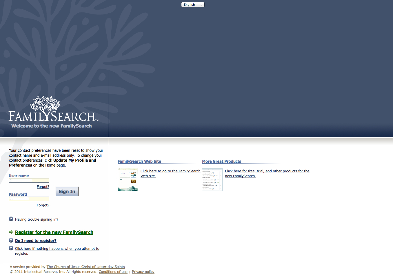 Genealogy's Star: Old FamilySearch.org Website still alive?