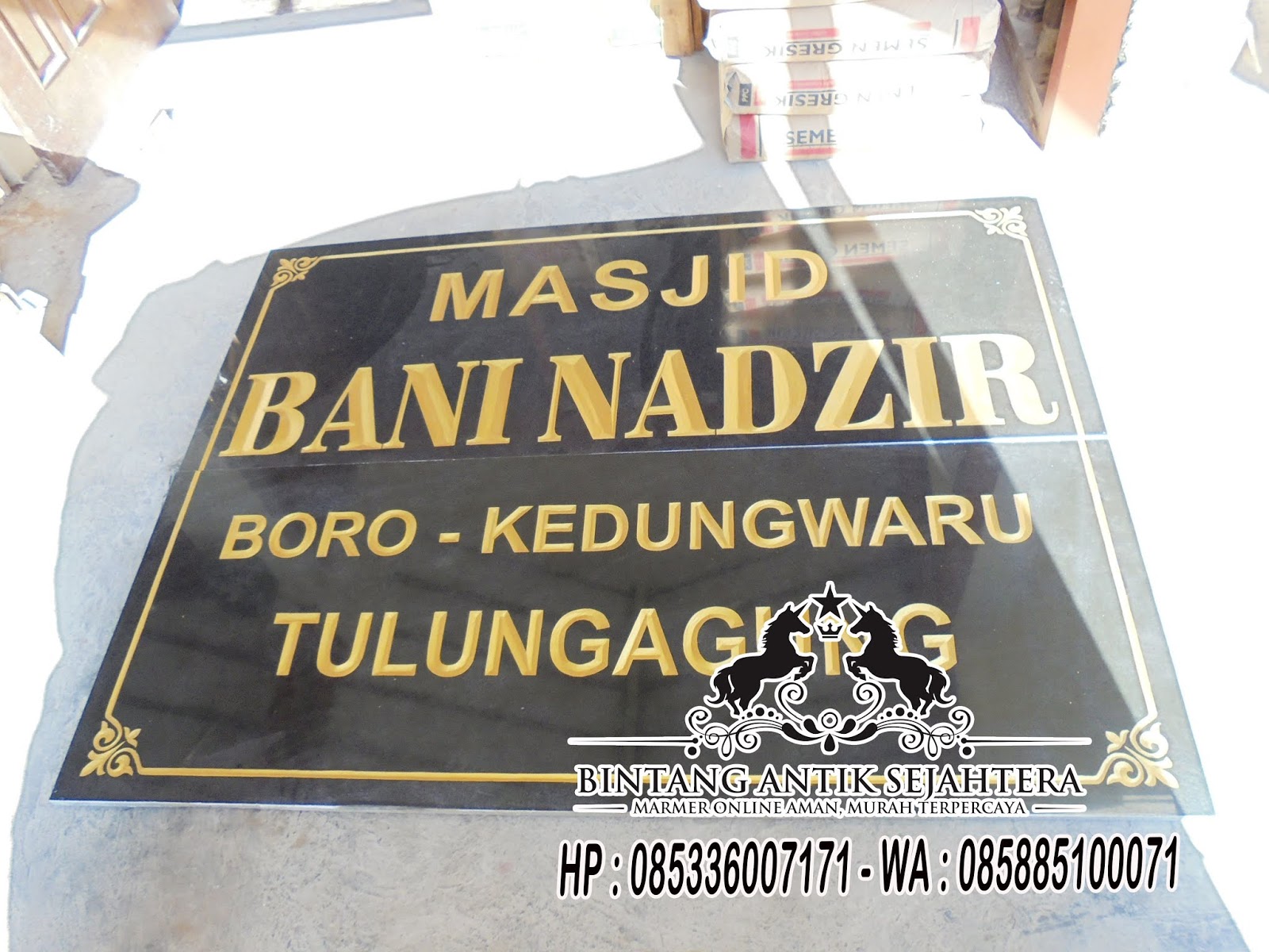 Prasasti Masjid, Contoh Papan Nama Masjid, Pembuat Prasasti Marmer ... Prasasti Masjid, Contoh Papan Nama Masjid, Pembuat Prasasti Marmer ...
