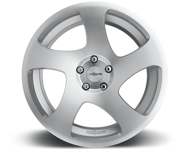 Car & Wheels: Rotiform TMB Silver Machined Wheel