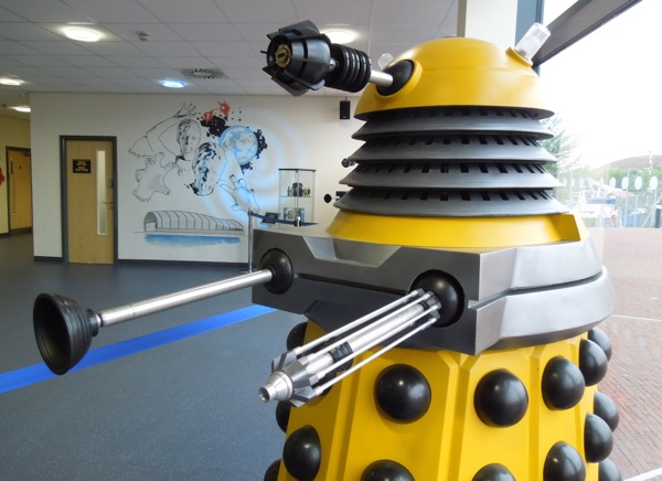 Doctor Who Generations of the Daleks on display... - domesticjenni