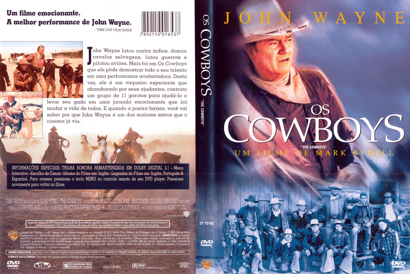 Capas Medina - Somente Capas de DVD: Os Cowboys