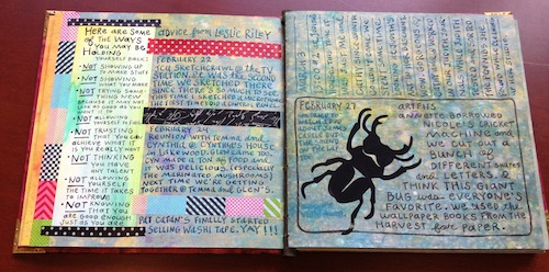lost and found: A Peek Inside My Journal