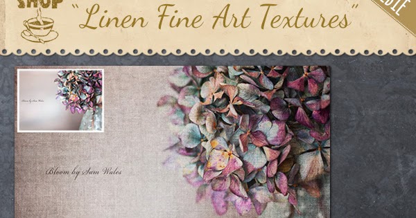 The CoffeeShop Blog: CoffeeShop "Fine Art Linen Texture Set"