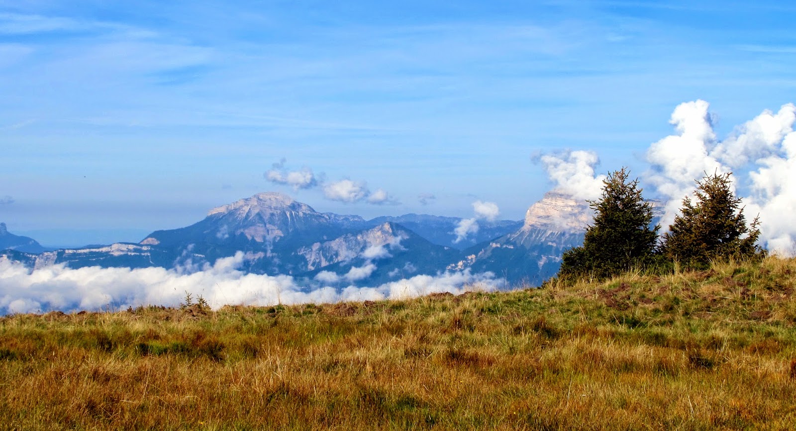 trekking de bernard: Le Grand Rocher en passant par le Merdaret