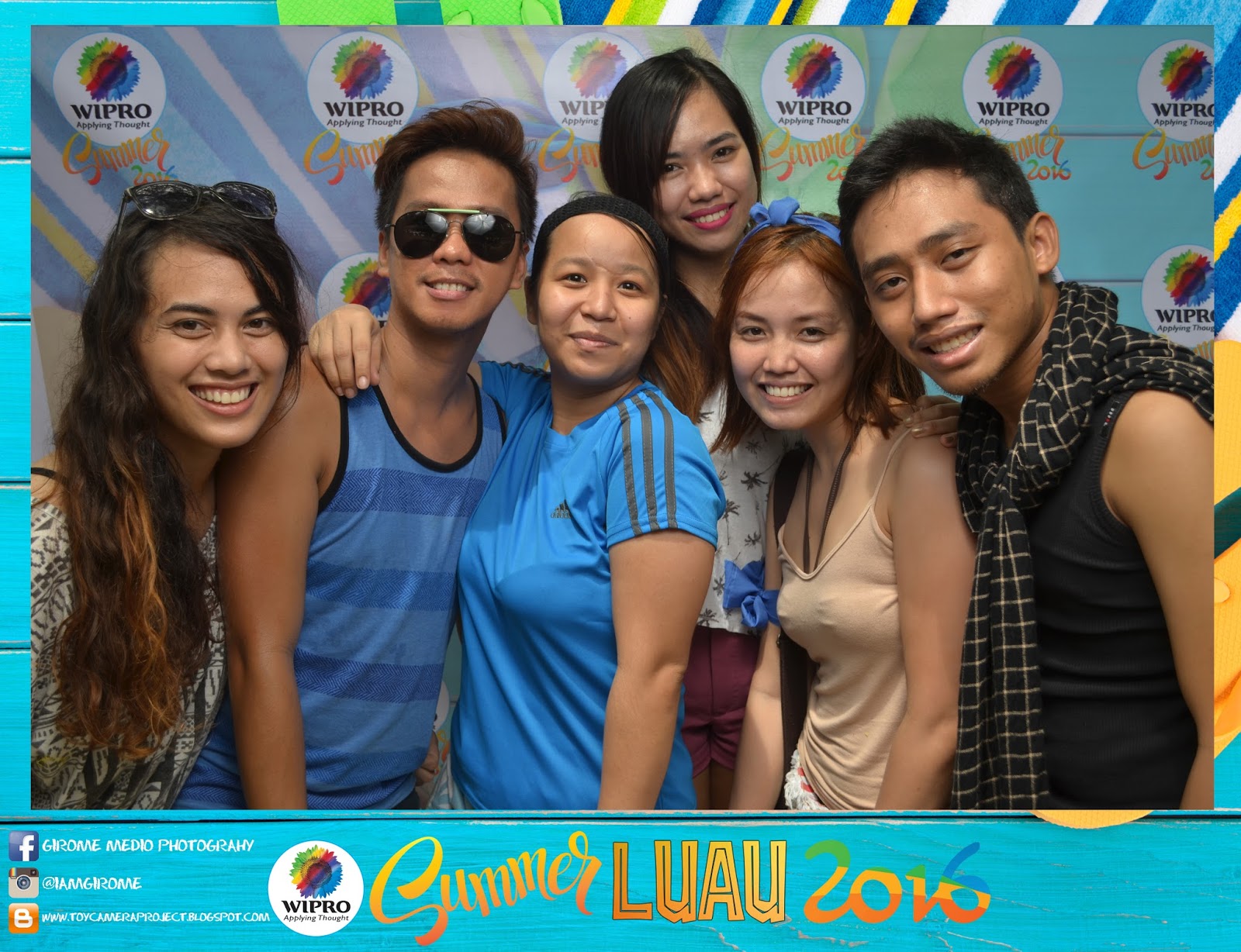 Toy Camera Project: My Summer Luau Photobooth