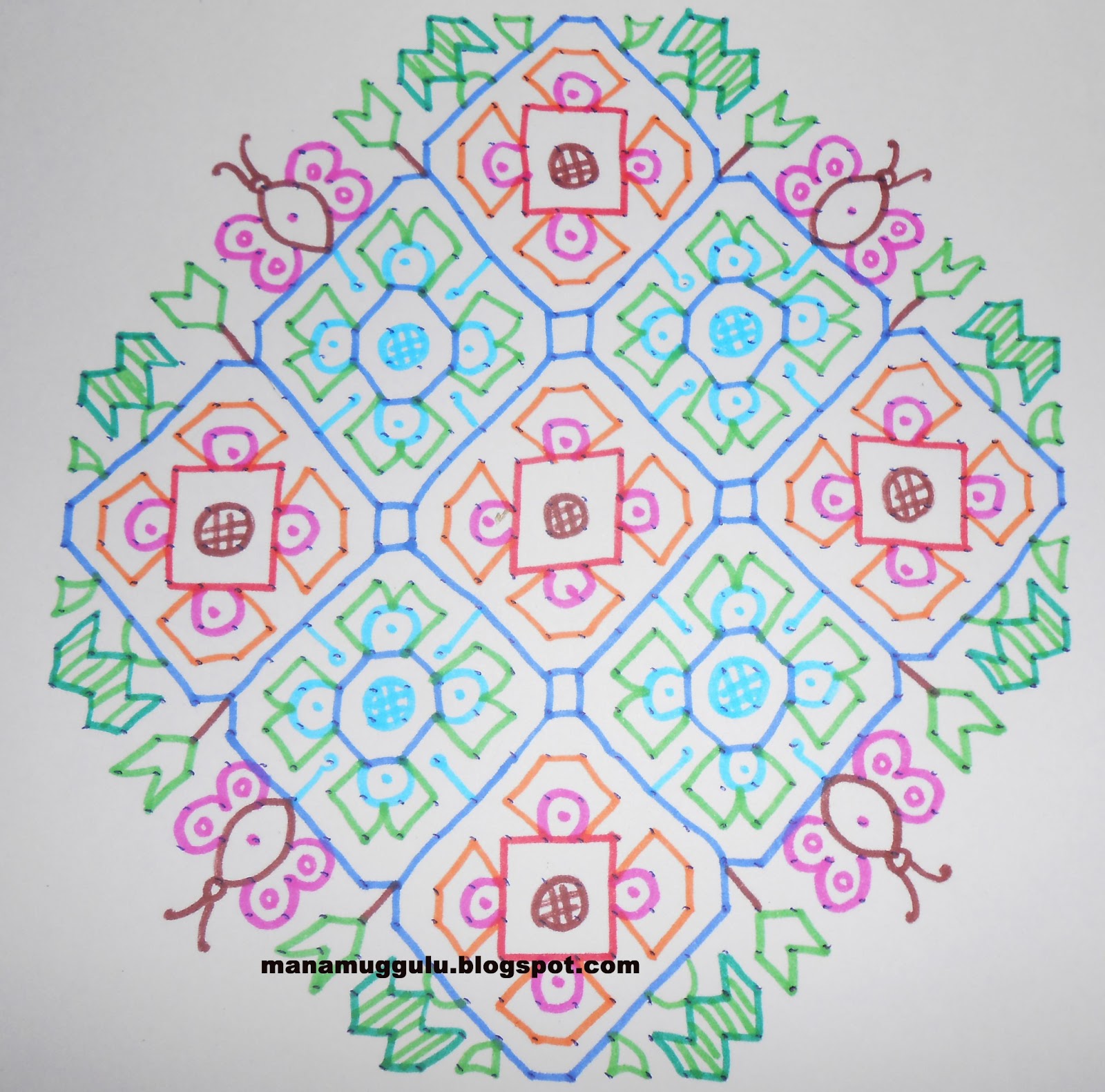 Beautiful Muggu - MANA MUGGULU