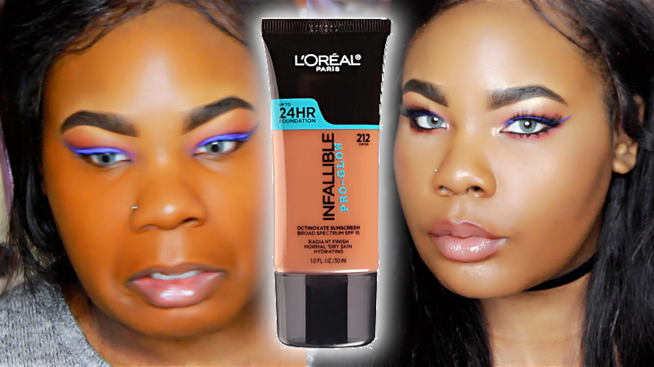FIRST IMPRESSION ‣ L'OREAL INFALLIBLE PRO GLOW FOUNDATION "COCOA ...